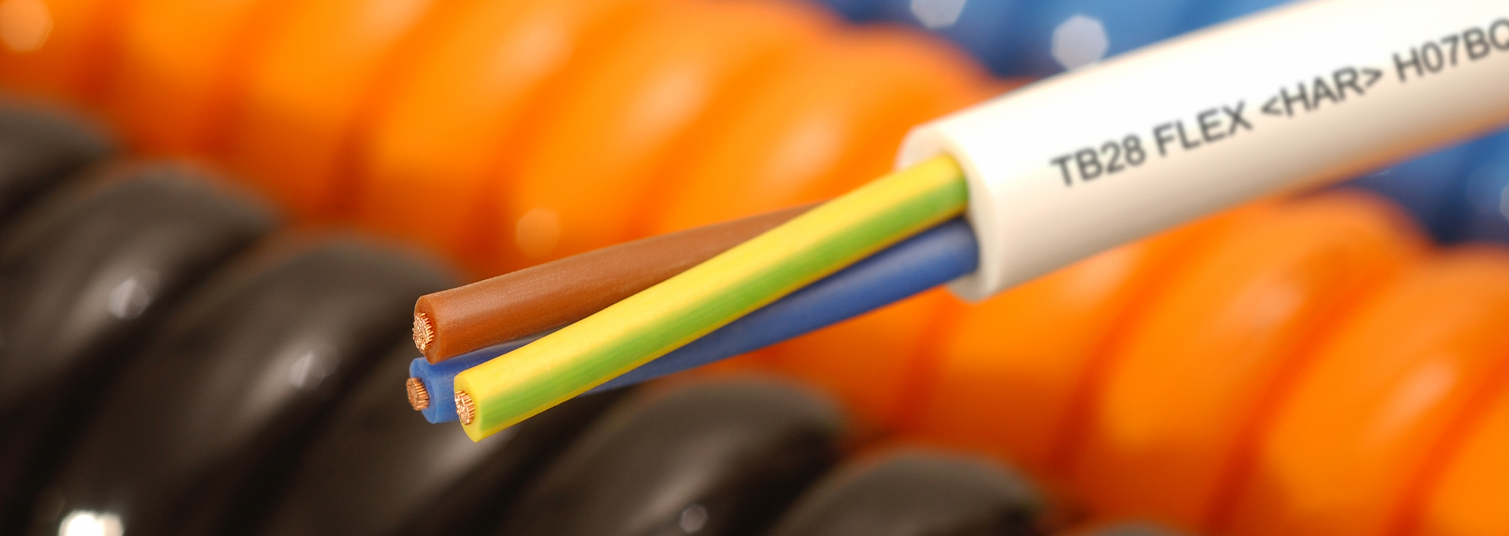 Spiral cables for power applications | TBS